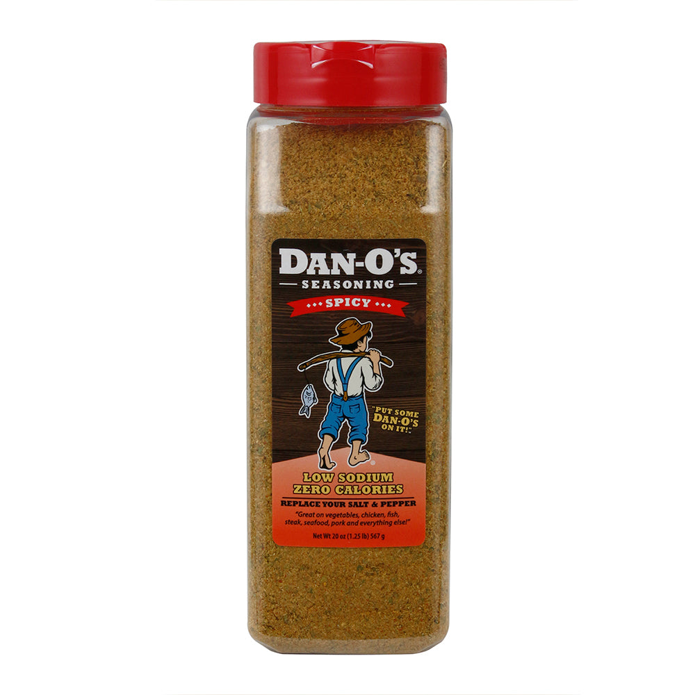 Dan-O's Spicy Original All-Purpose Low Sodium Seasoning Gluten-Free No ...