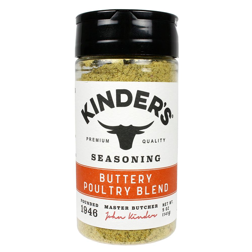 Kinder's Buttery Poultry Blend Seasoning Butter Garlic Onion & Lemon F ...
