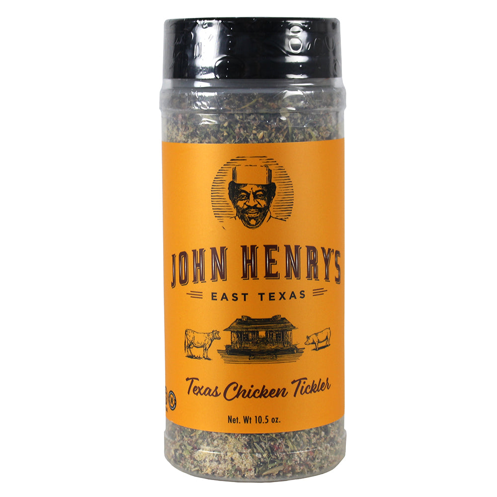 John Henry's Store Texas Chicken Tickler Rub Seasoning 10.5 Oz Bottle ...